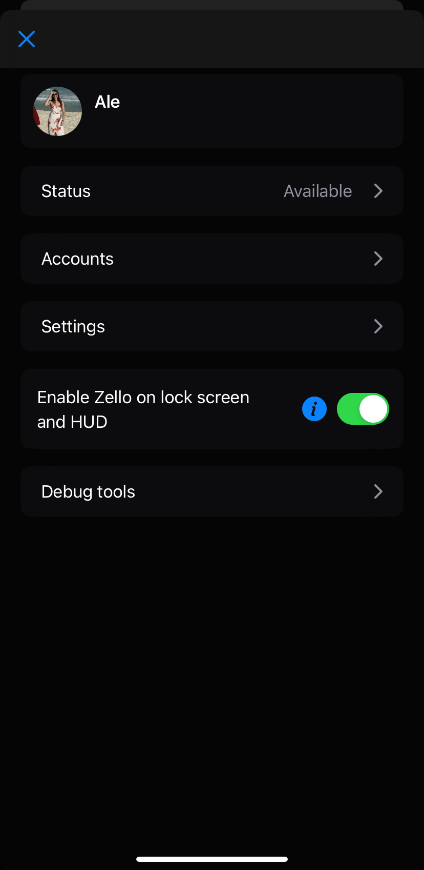 Enabling and using Zello on lock screen and HUD (iOS 16+) – Zello Work