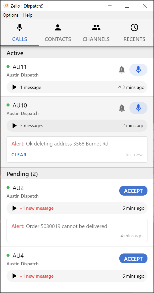Transitioning to Dispatch Hub – Zello Work