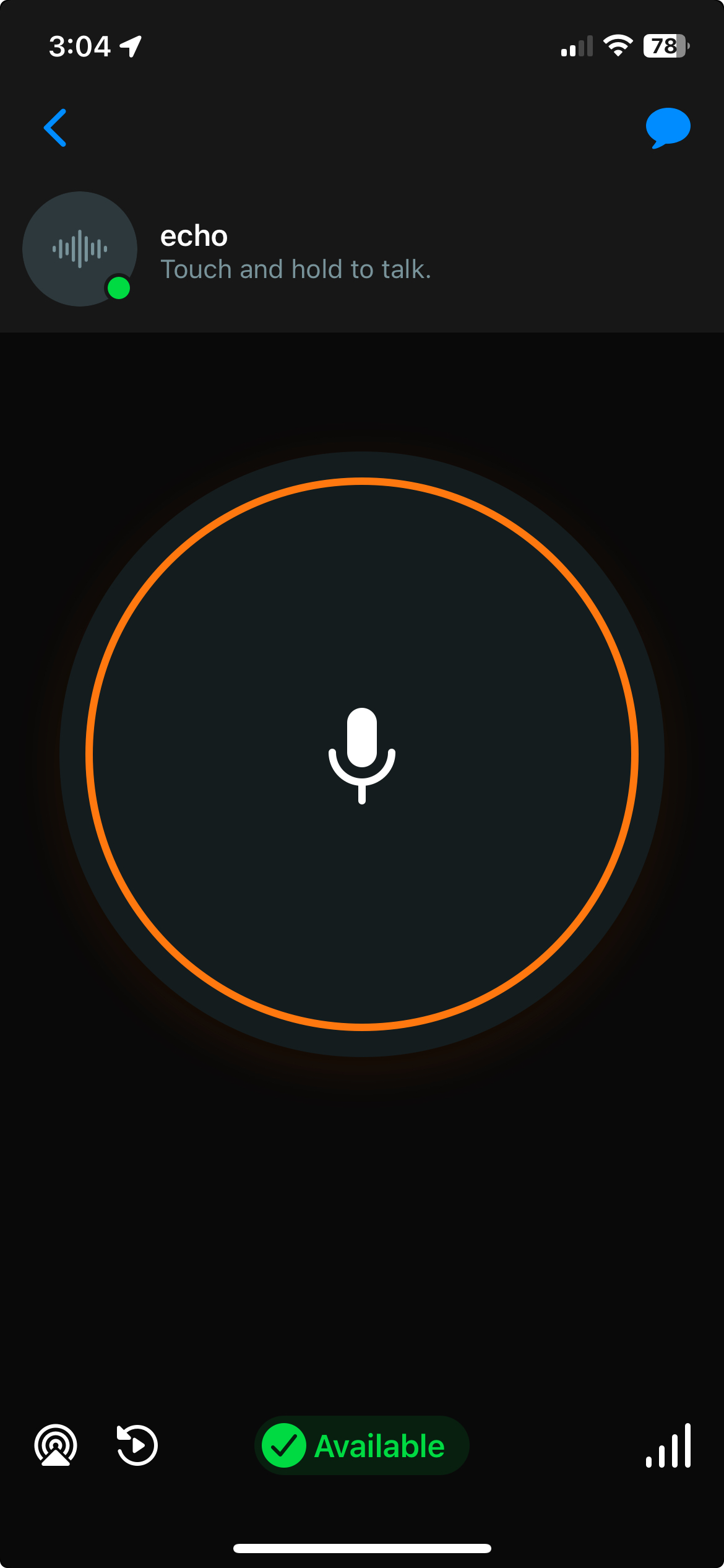 Testing Audio with Echo – Zello Work
