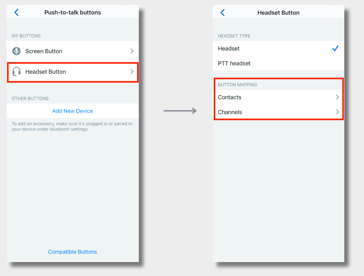 Mapping an External PTT Button (iOS, Android) – Zello Work